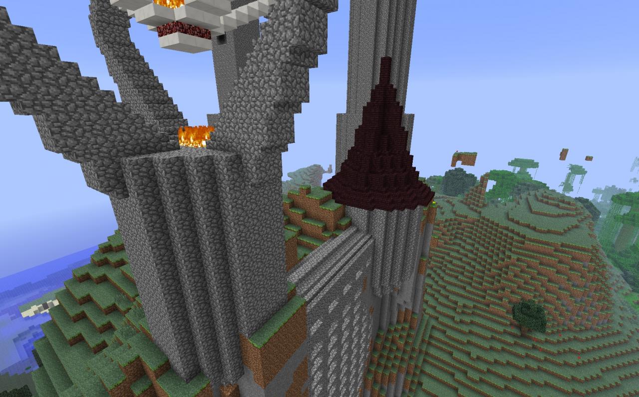 evil castle Minecraft Map