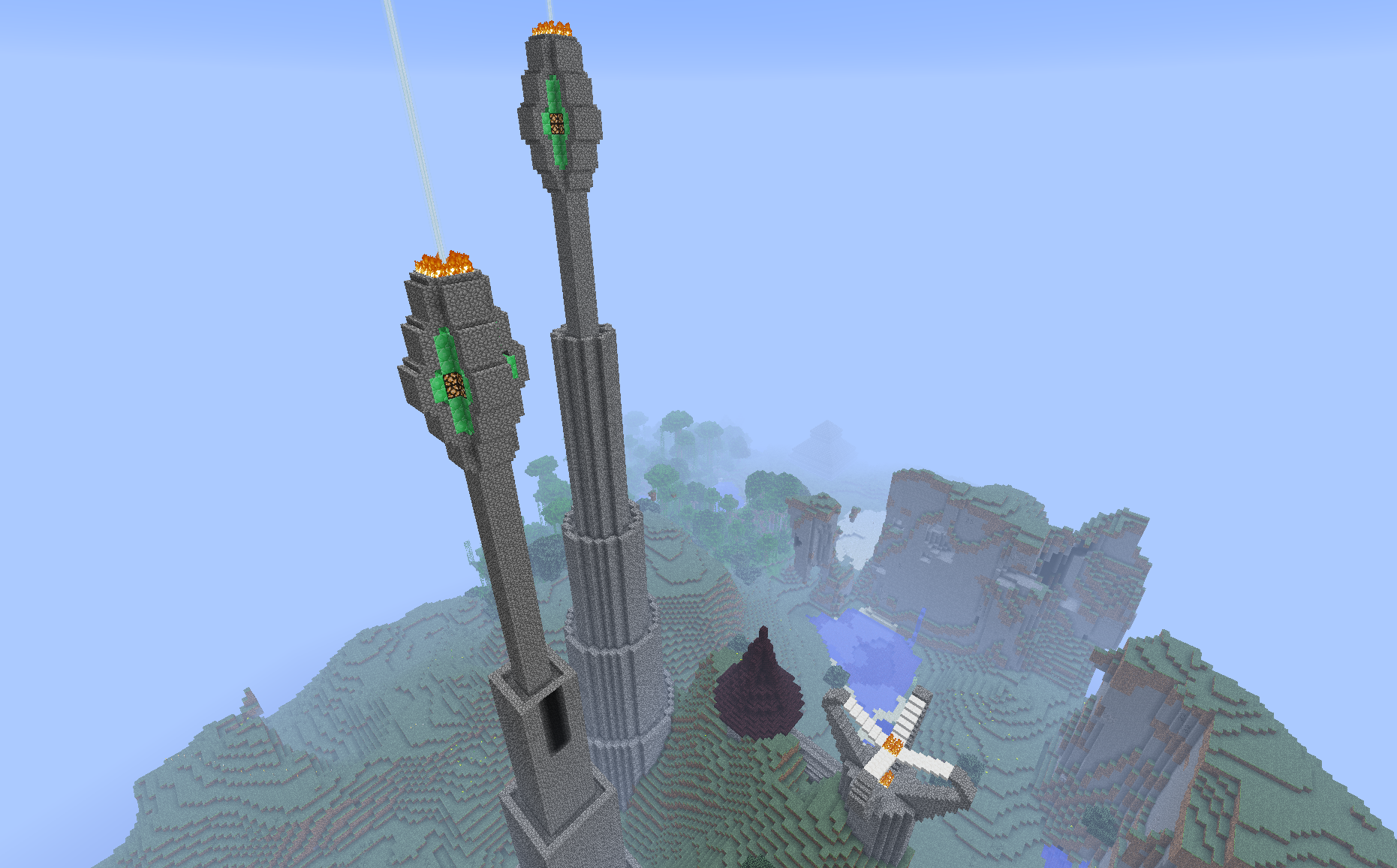 evil castle Minecraft Map