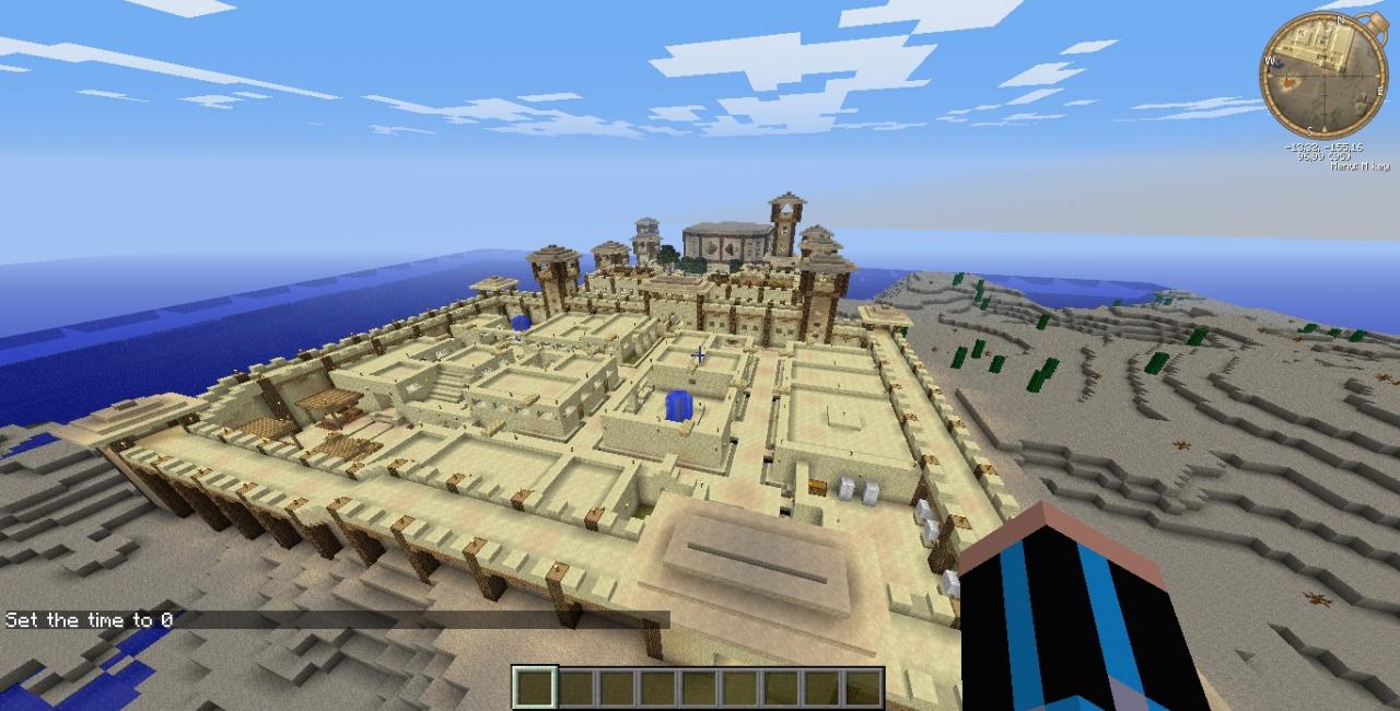 Desert City Minecraft Map