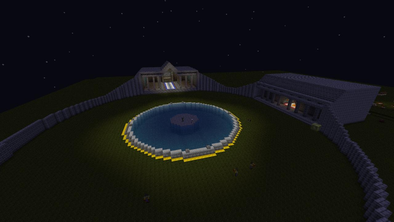 SuperCraft Server Spawn Minecraft Map