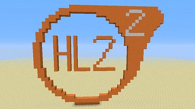 Half Life 2 Logo Minecraft Map