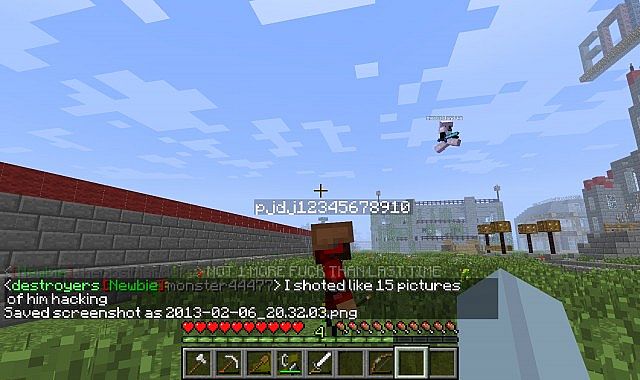 theobsidianduke Hacking proof. Minecraft Map