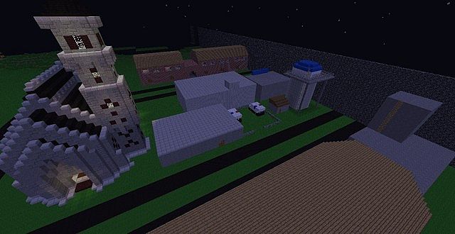 ZombieZ survival- FREE ROAM APOCALYPSE MAP v0.95 Minecraft Map