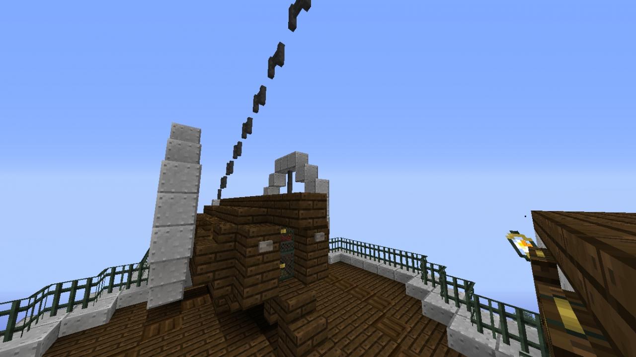 Avenger Class Sloop Airship Minecraft Map