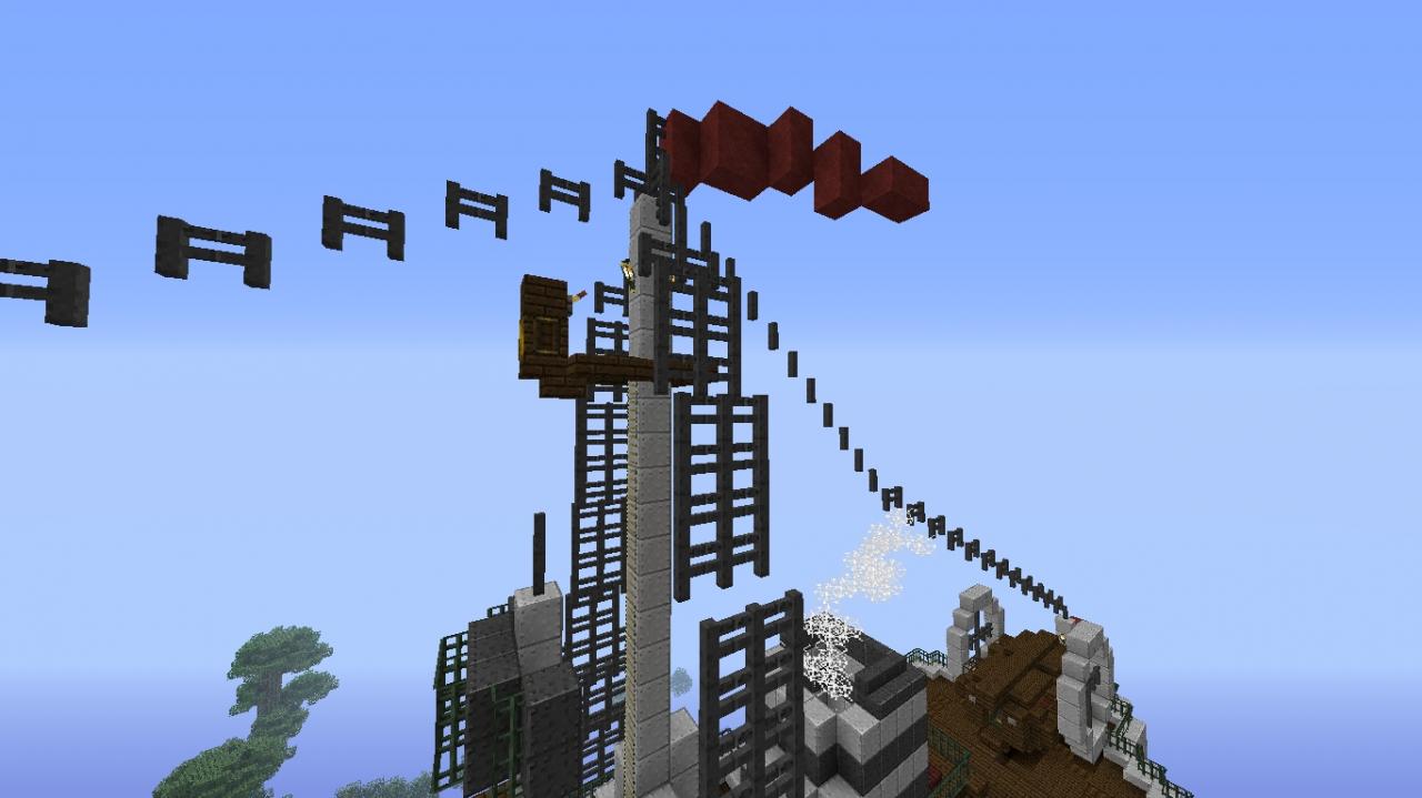 Avenger Class Sloop Airship Minecraft Map