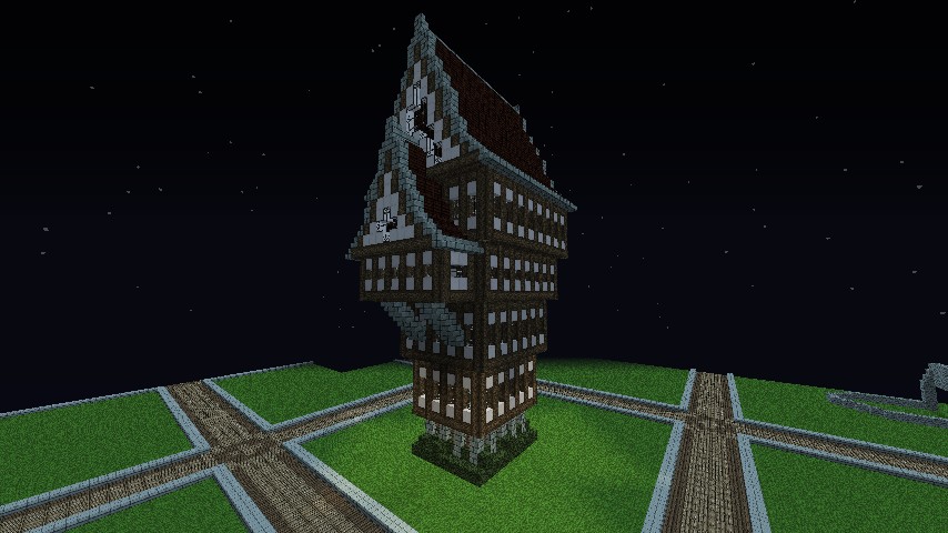 Nordic/Steam-punk house Minecraft Map