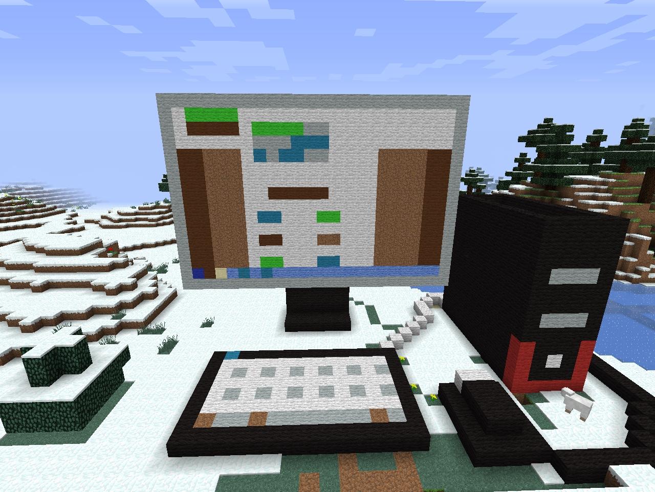 my computer! Minecraft Map