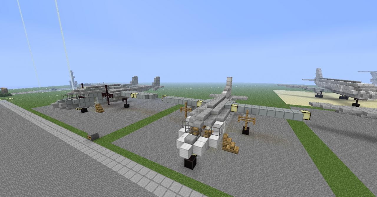 Planes, Trains and Automobiles [Supports Zeppelin Mod] Minecraft Map