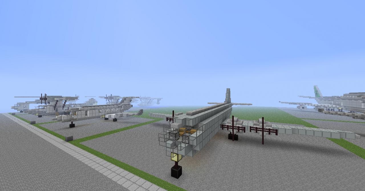 Planes, Trains and Automobiles [Supports Zeppelin Mod] Minecraft Map