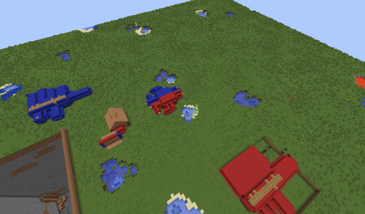 Classes PvP Red vs Blue V3 Minecraft Map