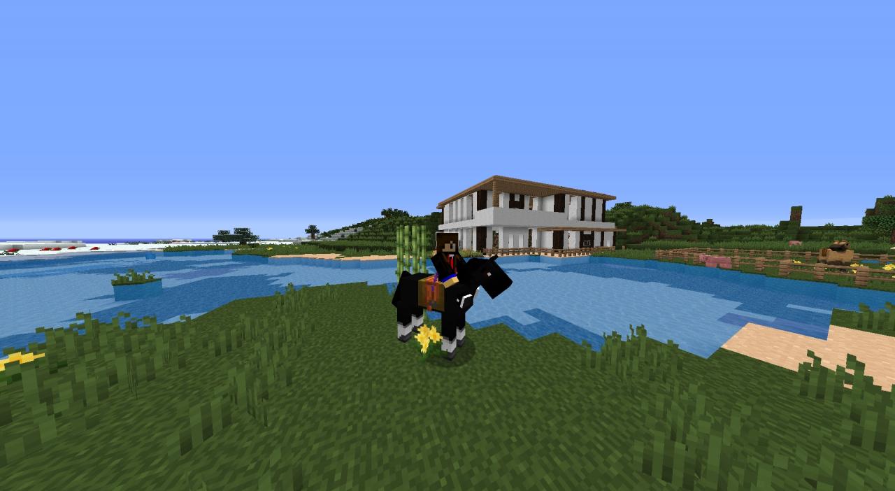 The Modern Horse Ranch Minecraft Map