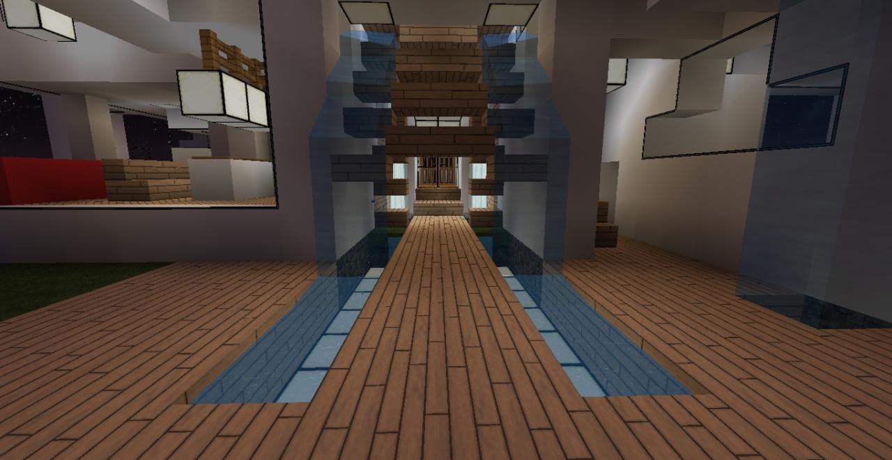 Modern House Minecraft Map