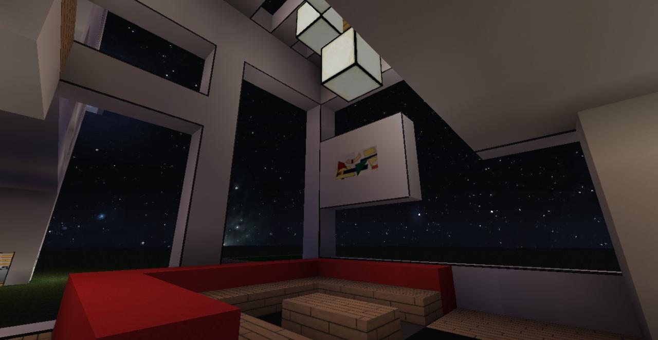 Modern House Minecraft Map
