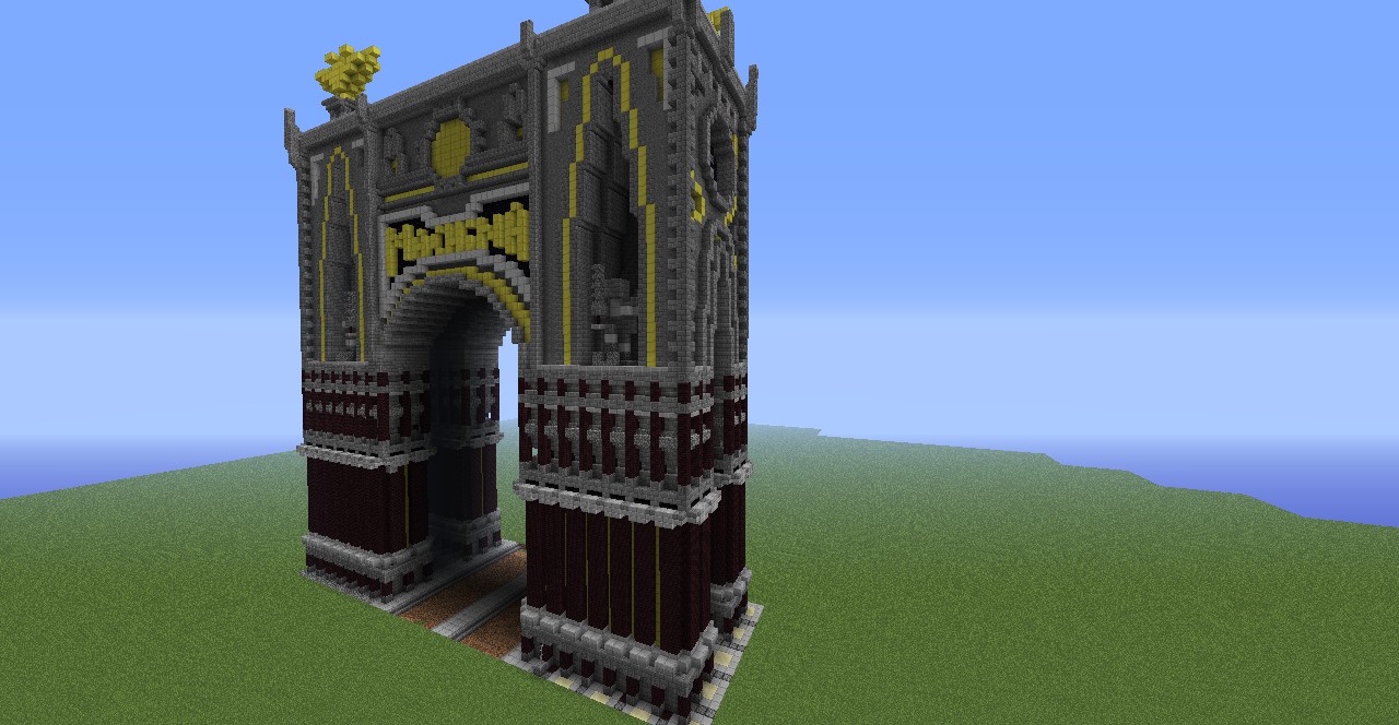 Triumphal arch - Warhammer 40.000 Minecraft Map