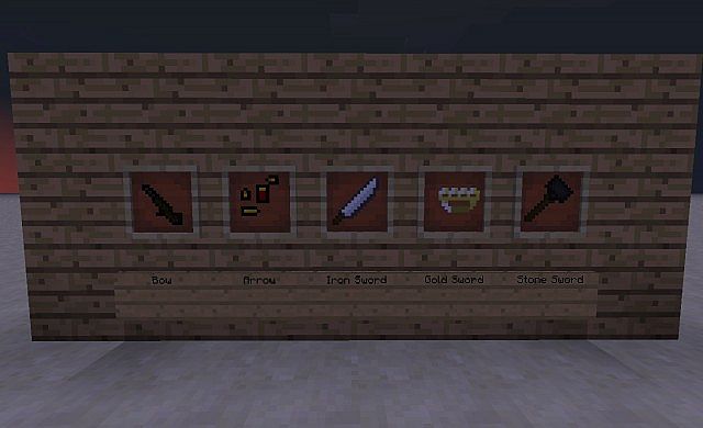 Axefane Weapons TexturePack With bow as guns!!! Minecraft Texture Pack
