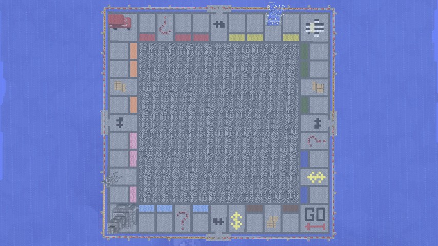 Monopoly Board Minecraft Map