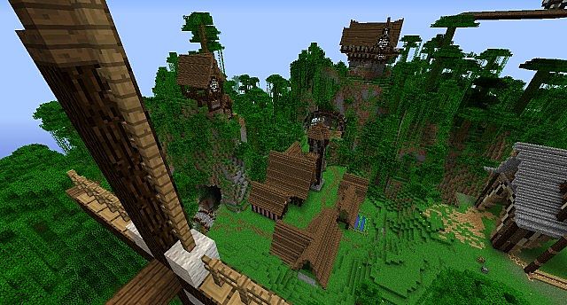 Hidden Village Minecraft Map