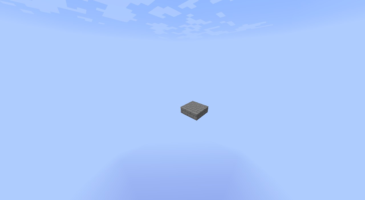 Empty World for building Minecraft Map