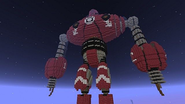 Flammenwanderer (giant robot) Minecraft Map