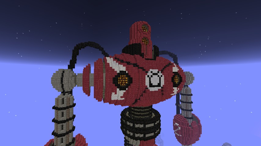 Flammenwanderer (giant robot) Minecraft Map