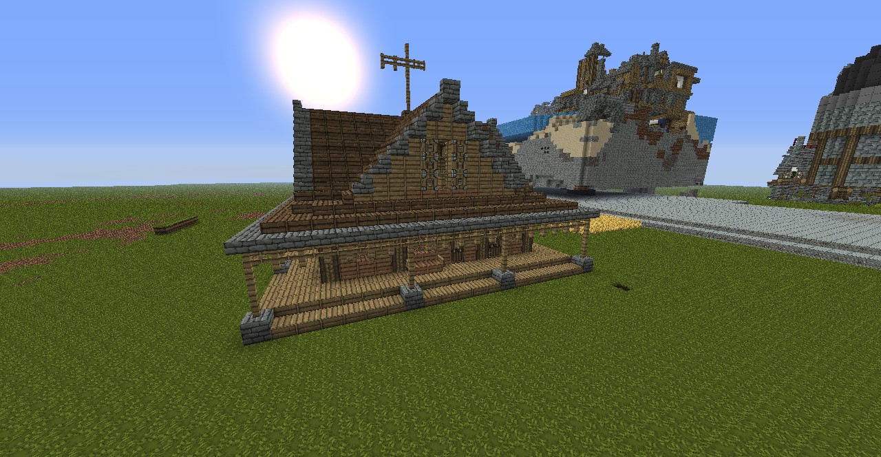 1910 – Cricket Pavilion, Hull, Yorkshire Minecraft Map