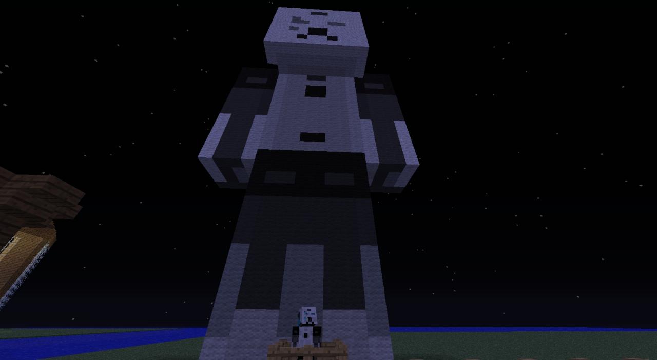 EvilSeph Dev Statue Minecraft Map