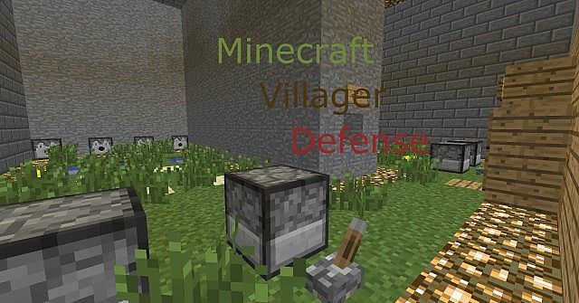 Minecraft Villager Defense Minecraft Map