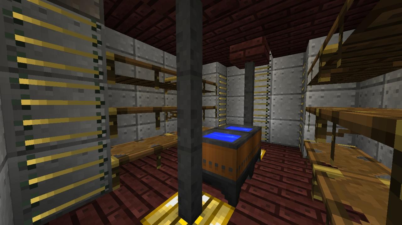 Verdun Class Corvette Airship Minecraft Map