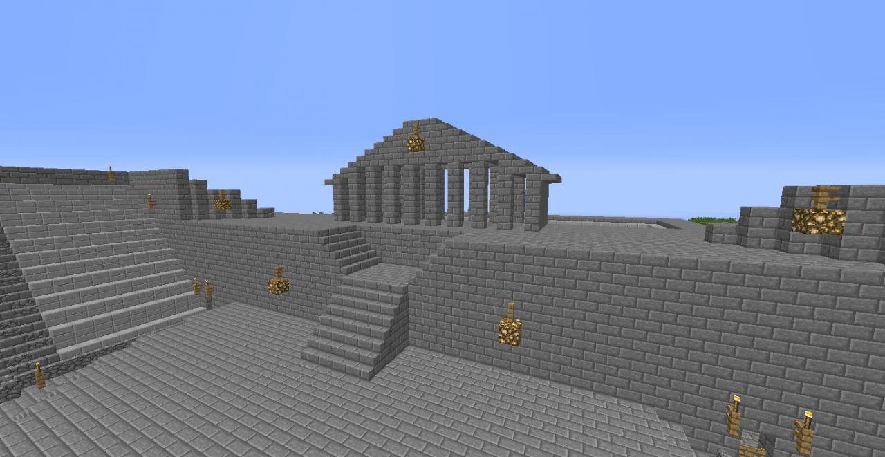 Greek Ampitheatre Minecraft Map
