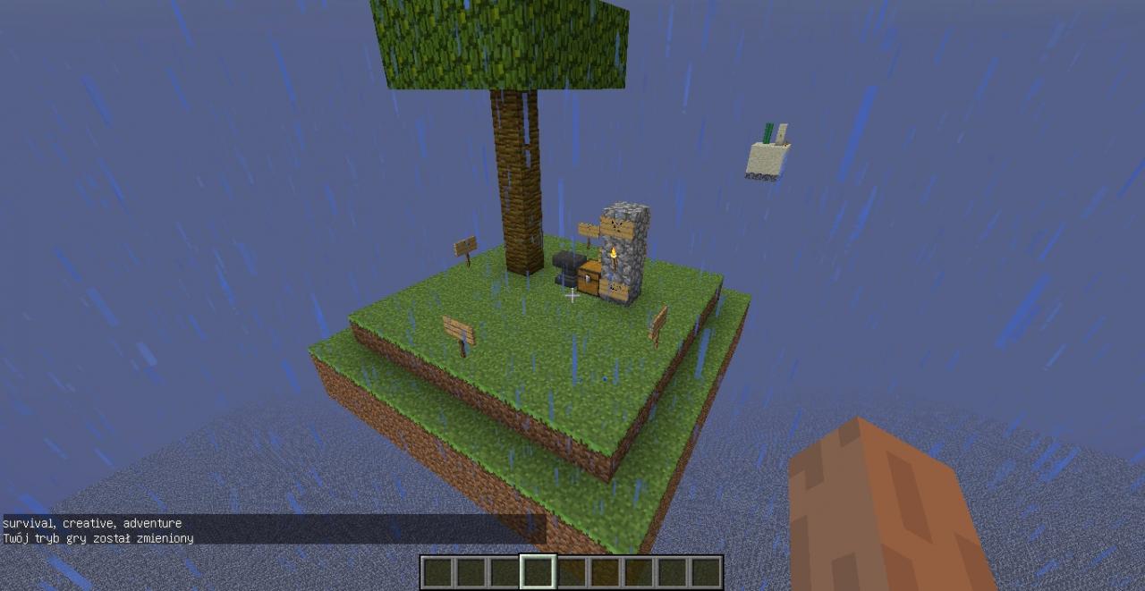 My super skyblock version 1 Minecraft Map