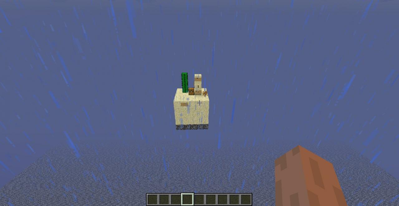 My super skyblock version 1 Minecraft Map