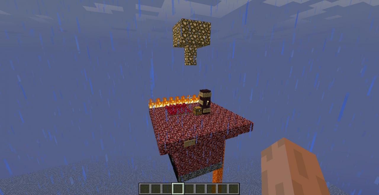 My super skyblock version 1 Minecraft Map