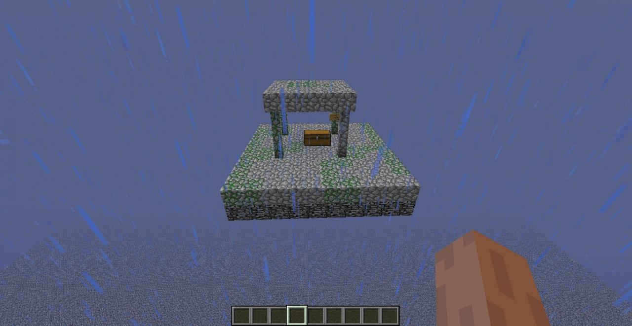 My super skyblock version 1 Minecraft Map