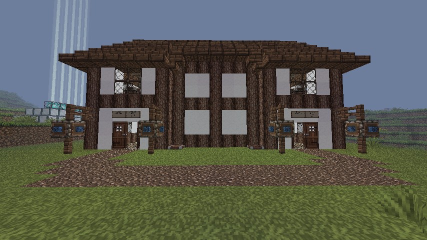 Minecraft Medieval Tavern Design | Building w/ Icebox Minecraft Map