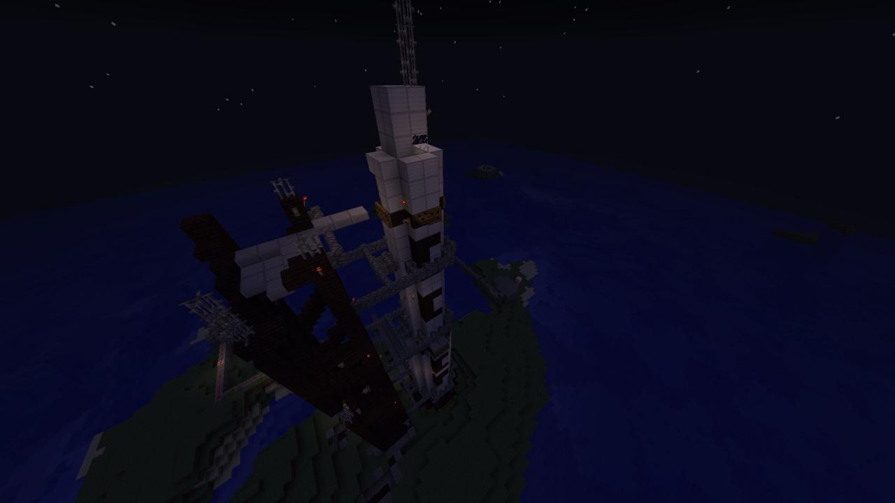 Soviet Missile/rocket facility Minecraft Map