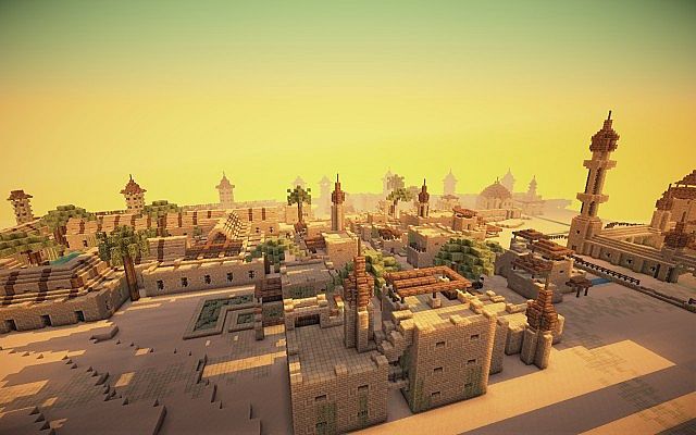 Desert City Minecraft Map