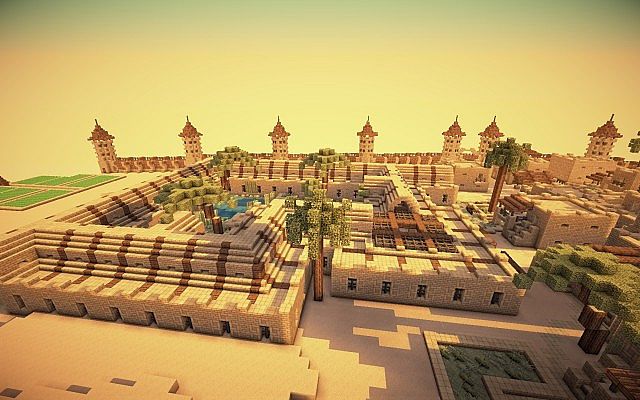 Desert City Minecraft Map