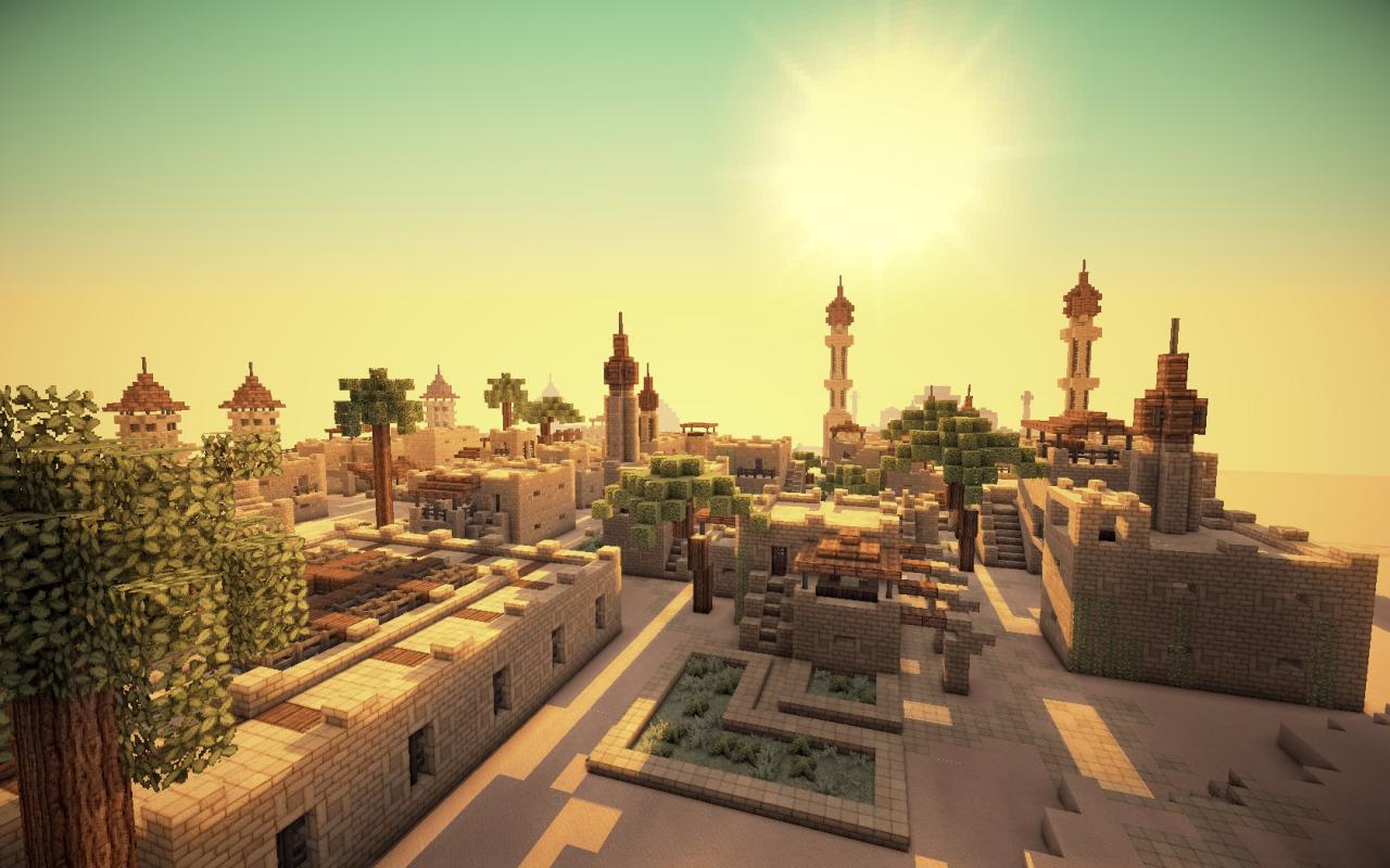 Desert City Minecraft Map