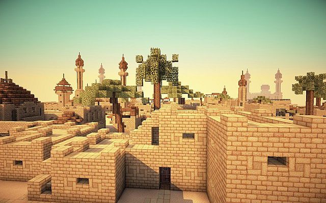 Desert City Minecraft Map