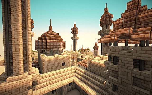 Desert City Minecraft Map