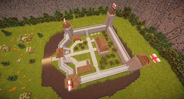 [PvP] 8 VS 8 - 2 Forts Minecraft Map