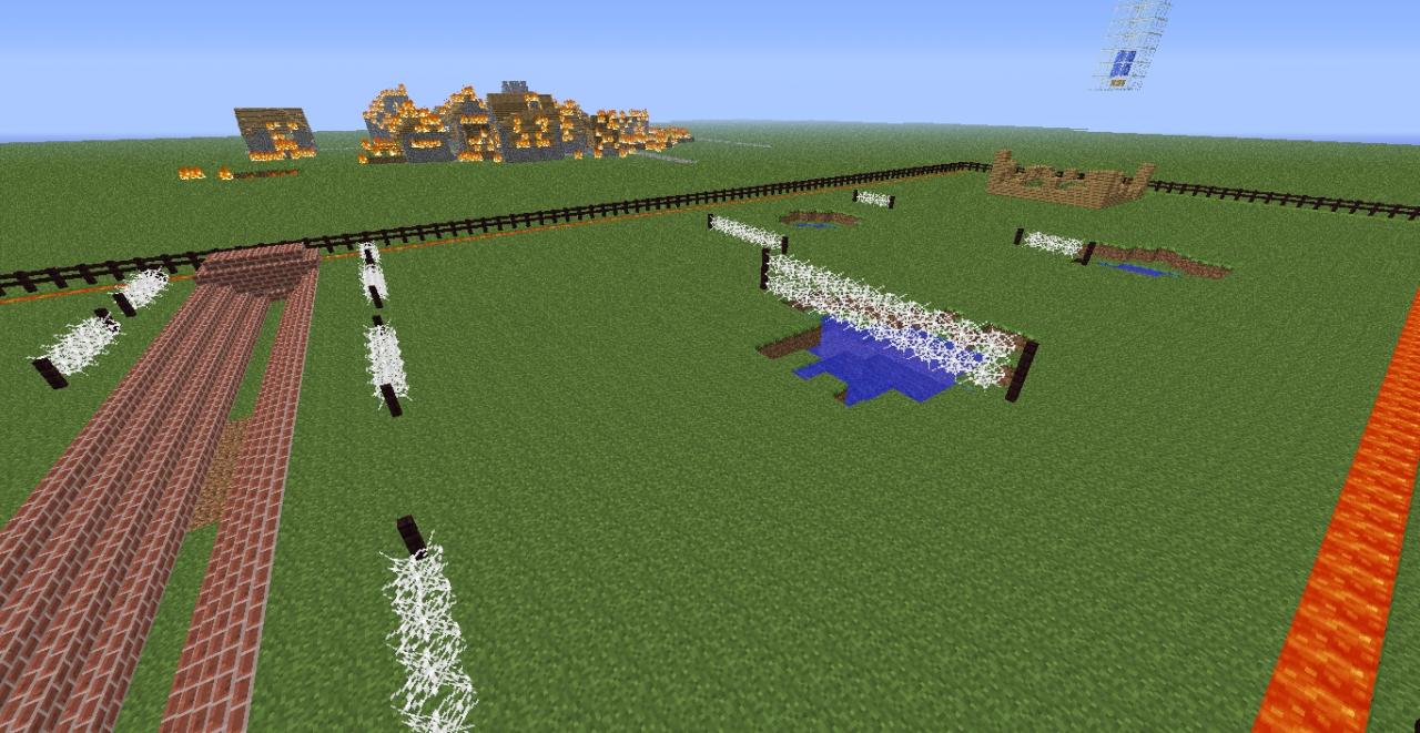 PvP Map- Fortress Raid (Classes) (Commandblocks) Minecraft Map