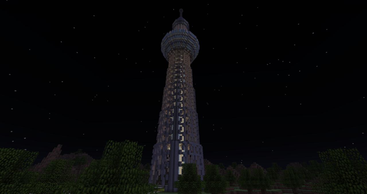 Tokyo Sky Tree Minecraft Map