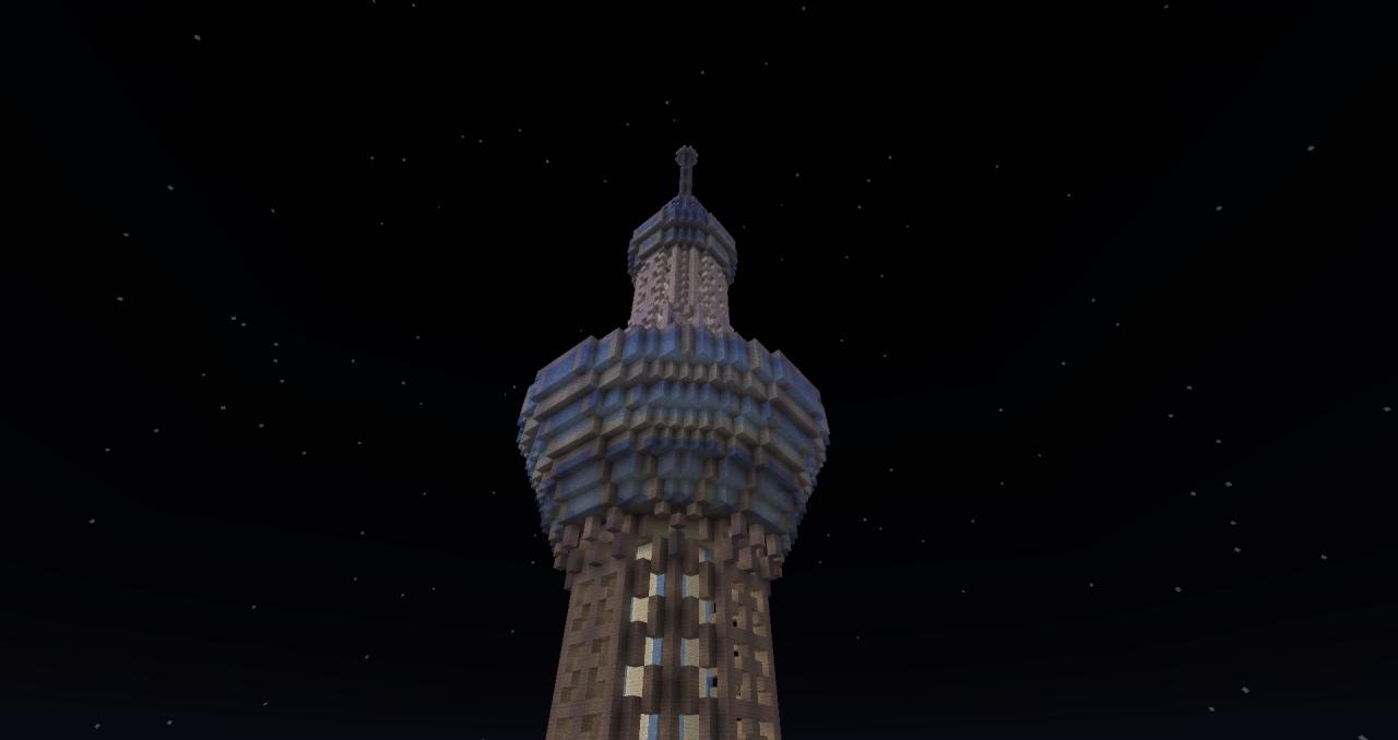 Tokyo Sky Tree Minecraft Map
