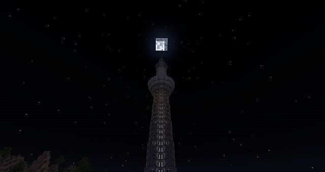 Tokyo Sky Tree Minecraft Map