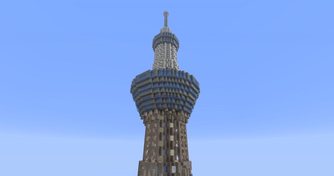 Tokyo Sky Tree Minecraft Map