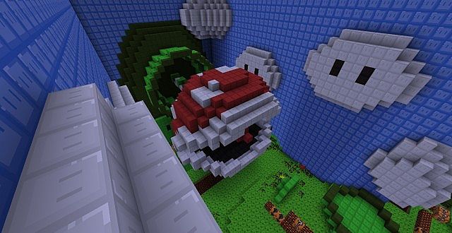 SUPER MARIO DASH! Minecraft Map