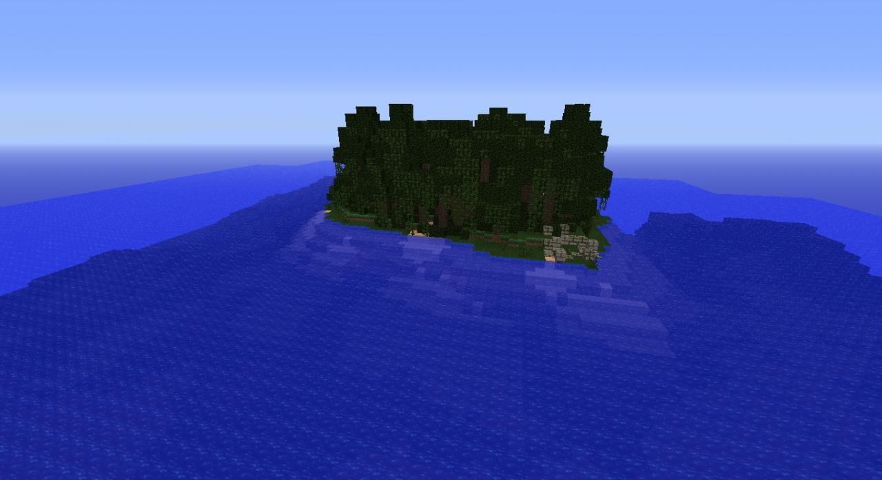 Island Oasis Survival Minecraft Map