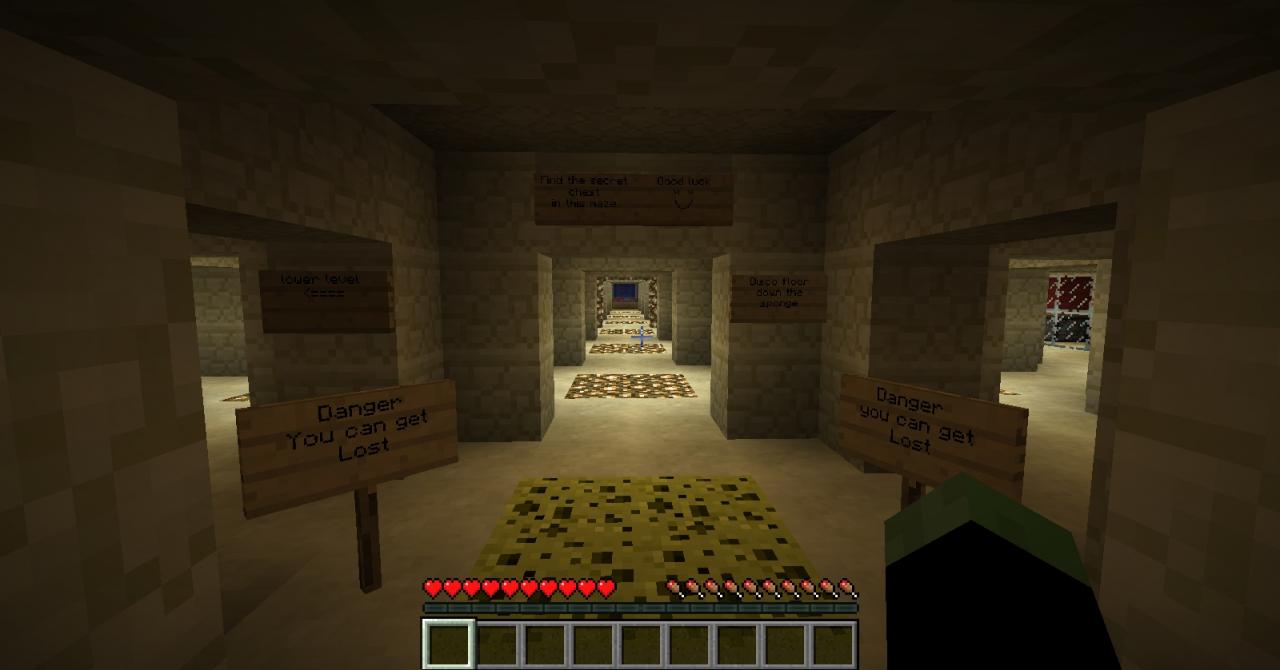 underground Bunker and more... Minecraft Map