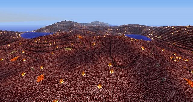 Hell in the world Minecraft Map